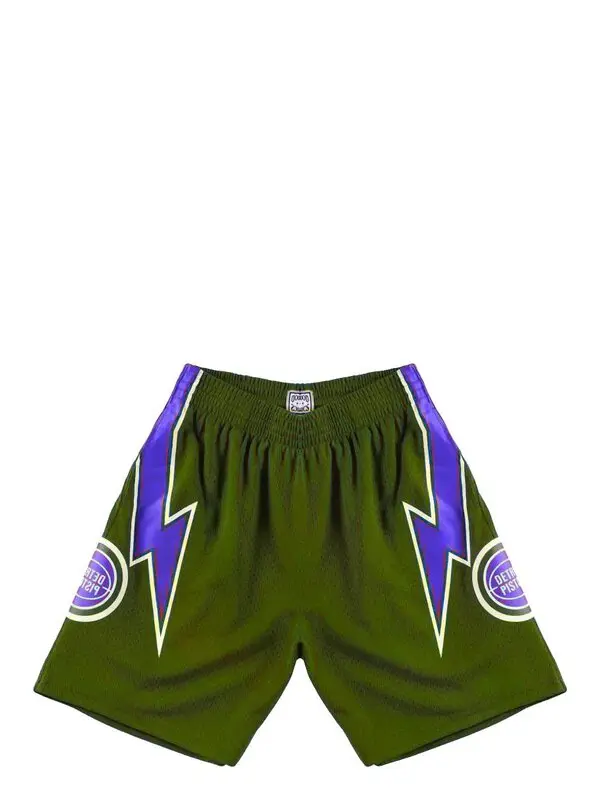 Mitchell & Ness Nba Detroit Pistons Shorts - Green
