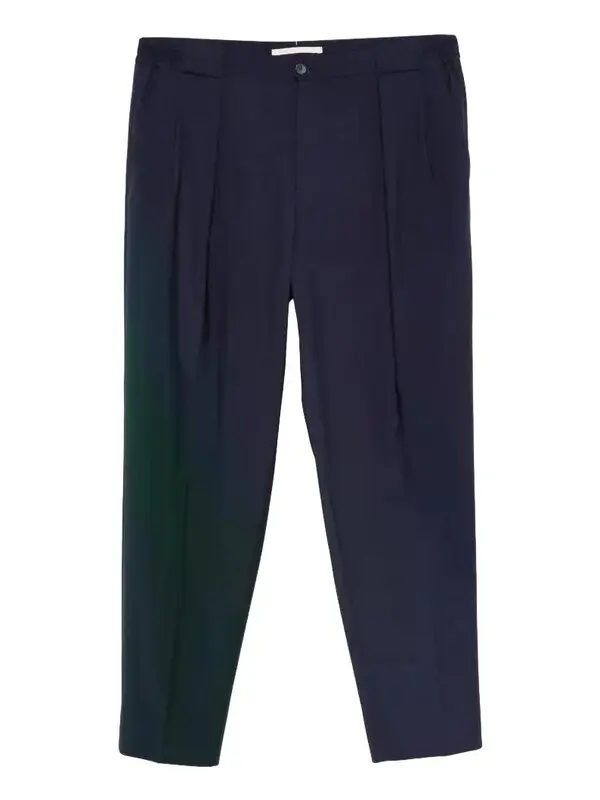 BRIGLIA 1949 Pleated Trousers - Blue