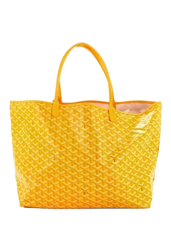 Goyard Saint Louis Coated Canvas Gm Tote Bag - Orange