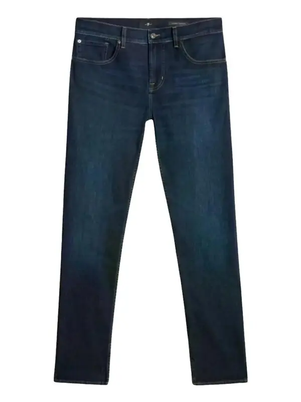 7 For All Mankind Skinny Denim Jeans - Blue