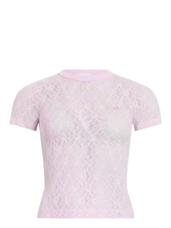Patou Lace T-shirt - Pink