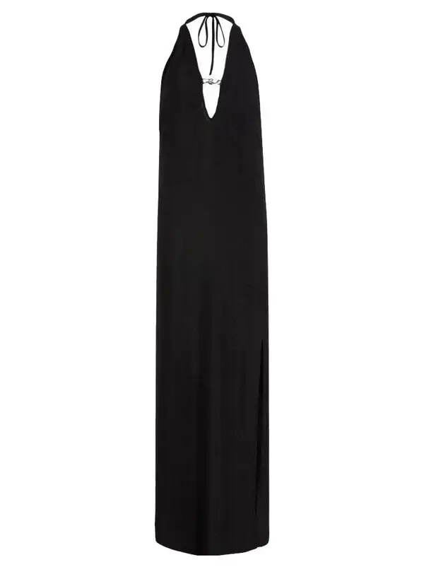 Karl Lagerfeld Signature Lurex Dress - Black