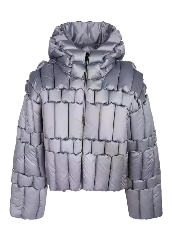 RAXXY Hooded Padded Jacket - Grey
