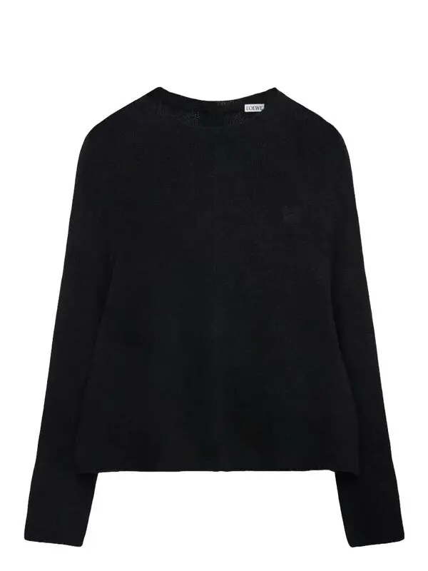 Loewe Anagram Sweater - Black