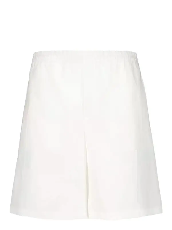 Gucci Elastic Linen Shorts - White