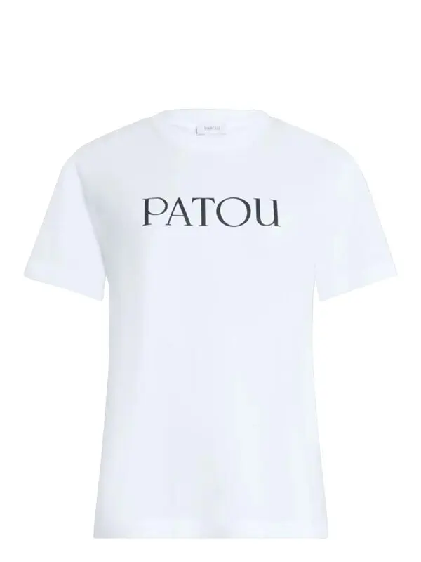 Patou Logo Print T-shirt - White