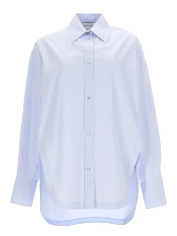 Sportmax Poplin Kimono Shirt - Azure