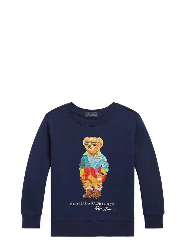 Polo Ralph Lauren Bear Crewneck Sweatshirt - Blue