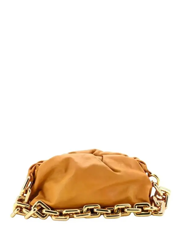 Bottega Veneta The Chain Pouch Teen Shoulder Bag - Brown