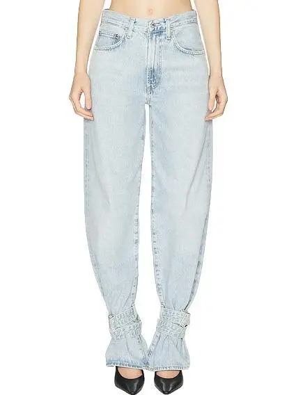 AGOLDE Cinched Hem Loose Taper Jeans - Custom