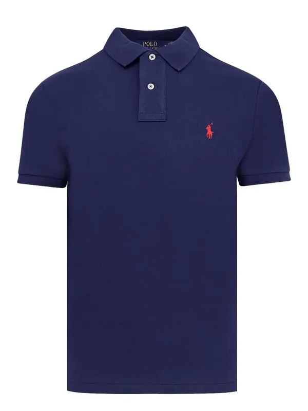 Polo Ralph Lauren Cotton Polo Shirt - Blue