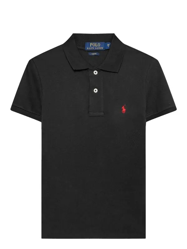 Polo Ralph Lauren Cotton Polo Shirt - Black
