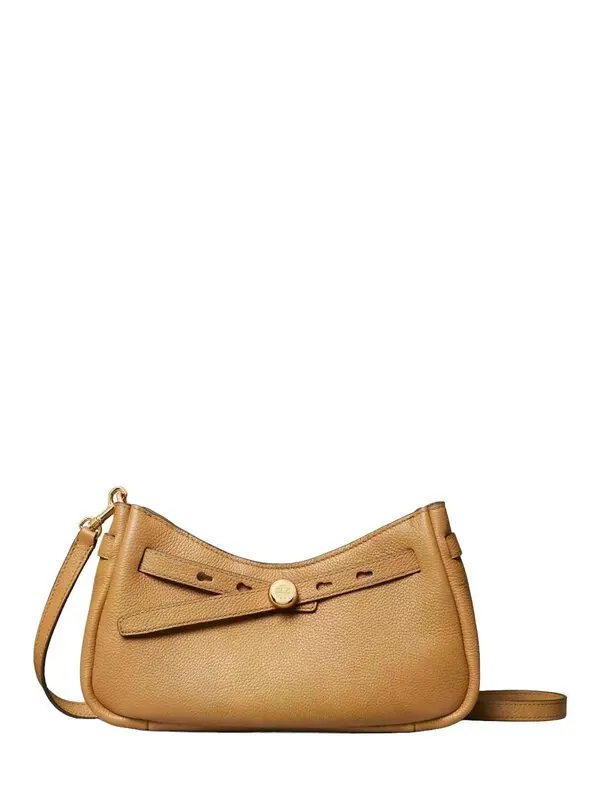 Tory Burch Romy Zip Top Crossbody - Neutrals