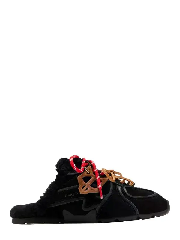 NAKED WOLFE Adorn Lace-up Sneakers - Black