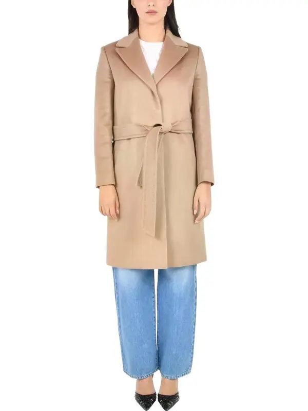 Max Mara Belted Coat - Neutrals