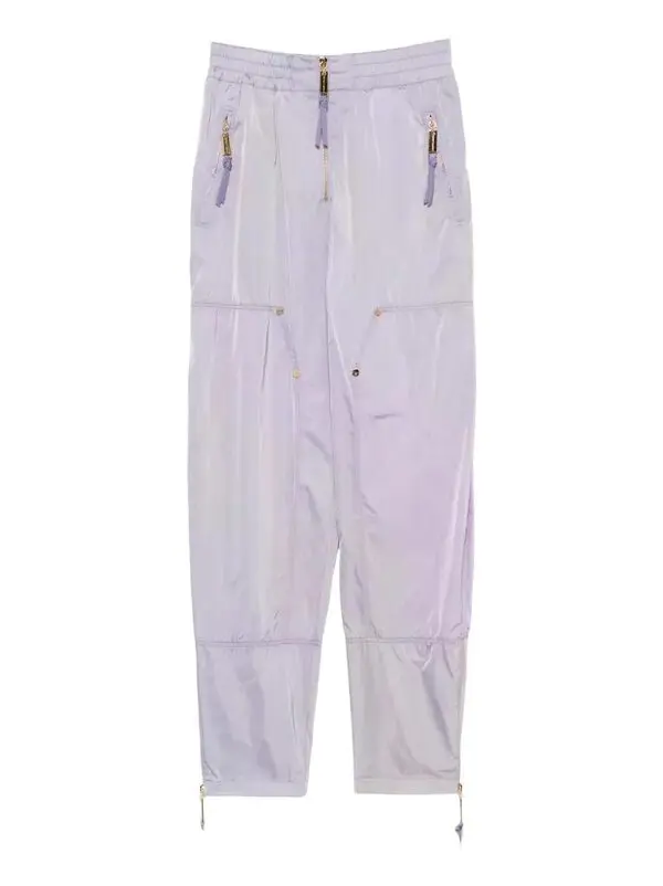 Elisabetta Franchi Zip Trousers - Purple