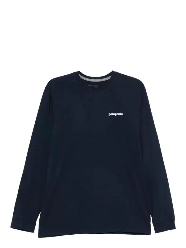 Patagonia Long Sleeve Graphic T-shirt - Blue