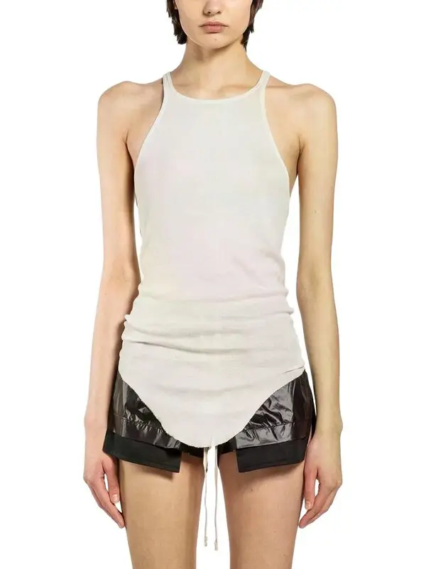 Rick Owens Racer-back Tank Top - White