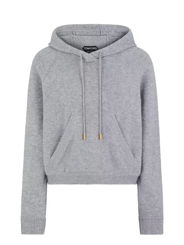 TOM FORD Pocket Hoodie - Grey