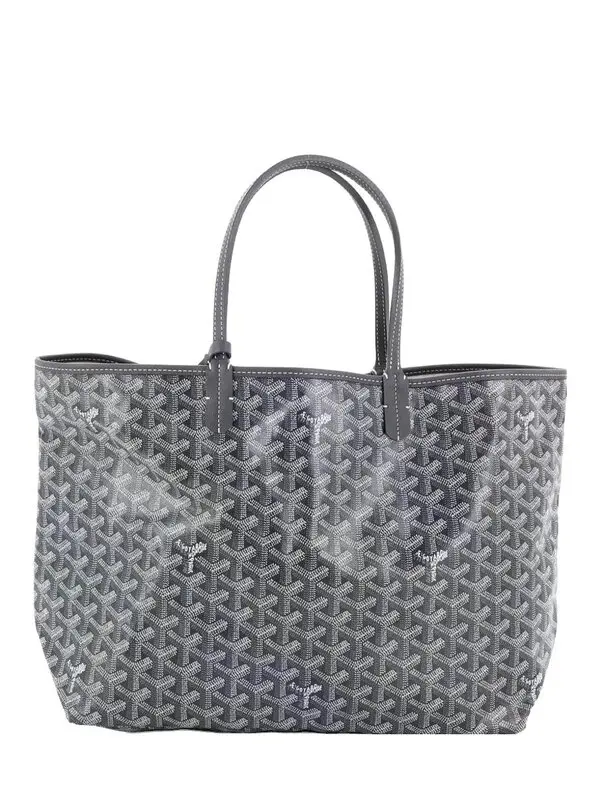 Goyard Saint Louis Coated Canvas Pm Tote Bag - Grey