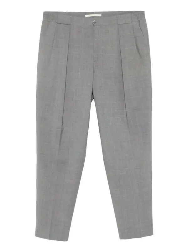 BRIGLIA 1949 Pleated Trousers - Grey