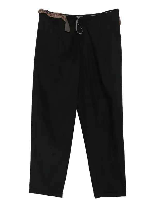 MAGLIANO Paisley-print Trousers - Black