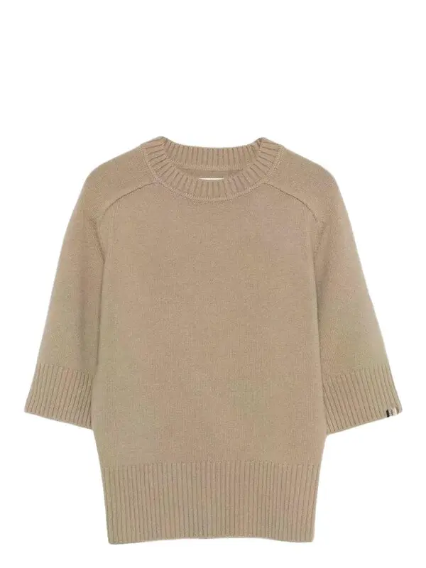EXTREME CASHMERE X Lauren Ribbed Sweater - Neutrals