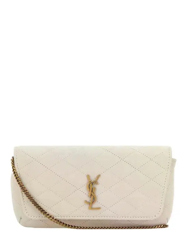 Saint Laurent Gaby Cross Body Bag - Neutrals