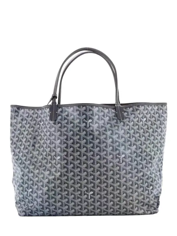 Goyard Saint Louis Coated Canvas Gm Tote Bag - Grey