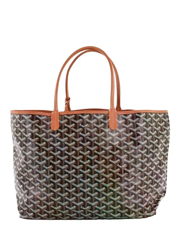 Goyard Saint Louis Coated Canvas Pm Tote Bag - Brown