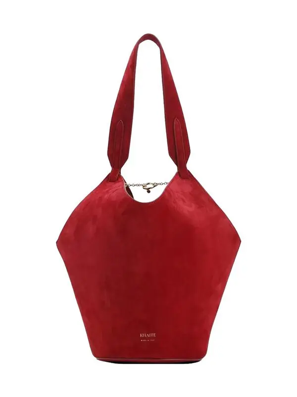 Khaite Small Lotus Tote Bag - Red