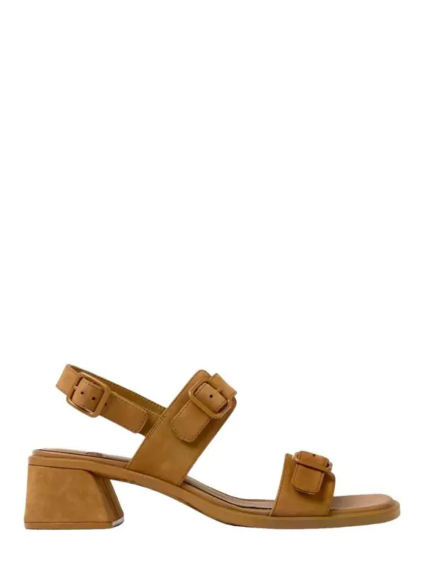 Camper Kora Buckle Strap Sandals - Brown