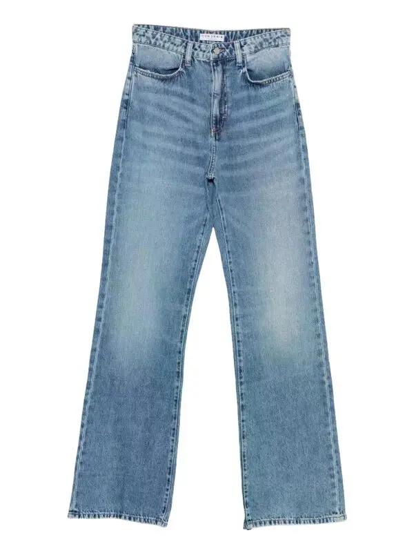 ICON DENIM LOS ANGELES Raw Edge Trousers - Blue