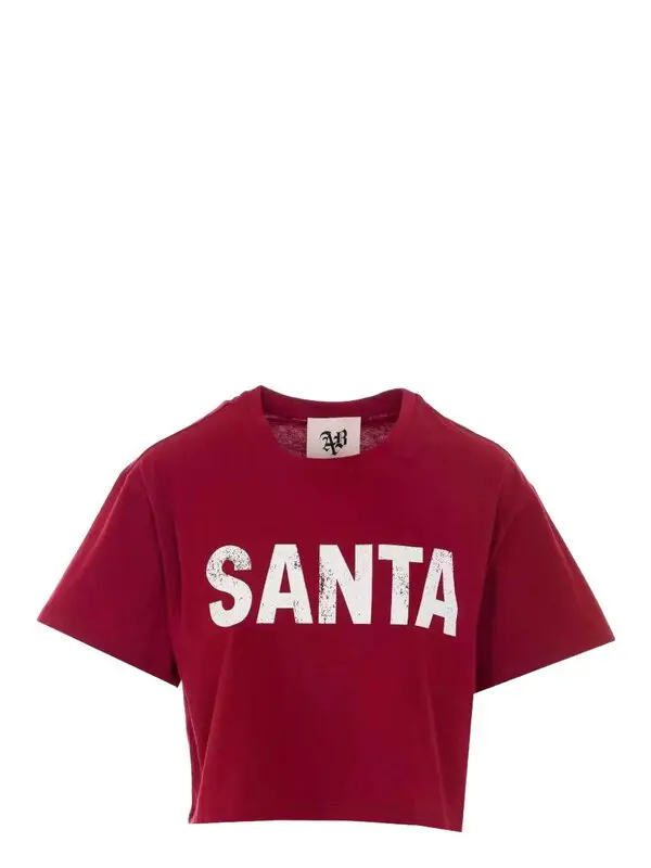 ANIYE BY Santa Crew-neck T-shirt - Red