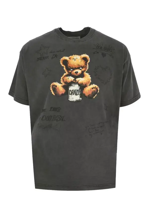 DOMREBEL Treats Graphic T-shirt - Grey