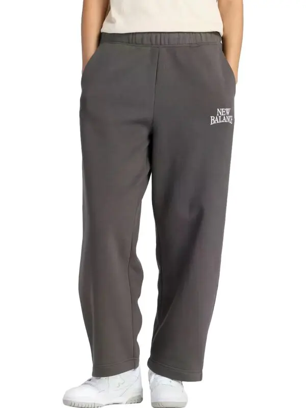 NEW BALANCE Logo-detail Track Pants - Black