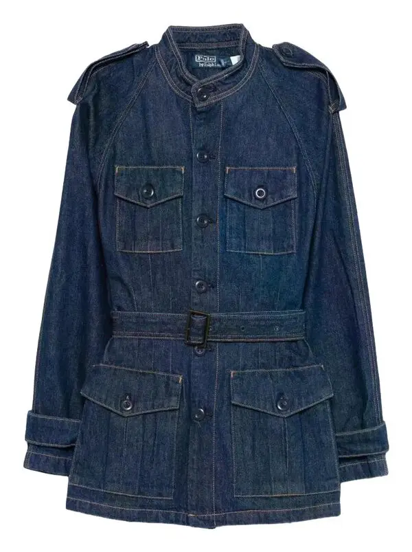 Polo Ralph Lauren Belted Pocket Jacket - Blue