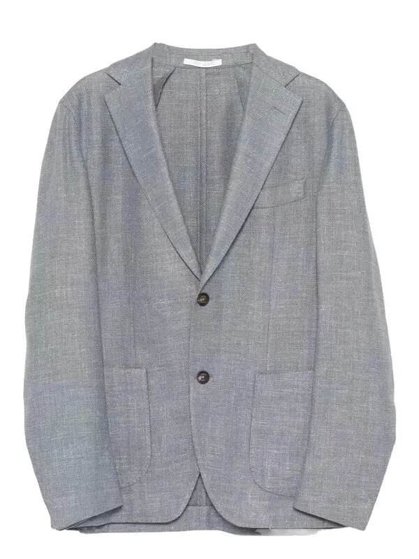 Eleventy Patch-pocket Jacket - Grey