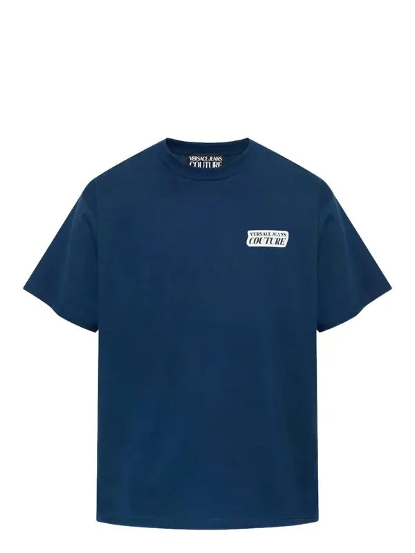 Versace Logo-detail T-shirt - Blue