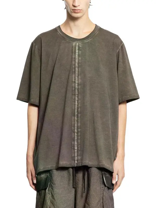 UMA WANG Seam-detail T-shirt - Grey