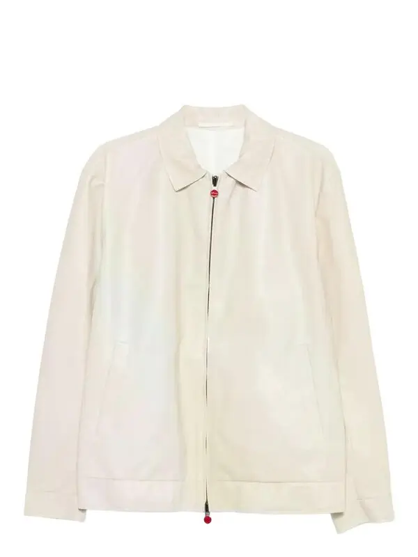 Kiton Reversible Jacket With Zip Fastening - Neutrals