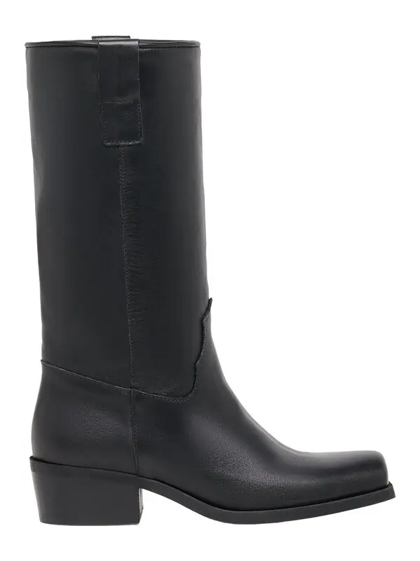 DOLCEVITA Romie Leather Boots - Black
