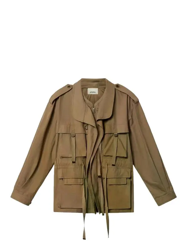 Isabel Marant Beriza Cargo-pockets Jacket - Brown