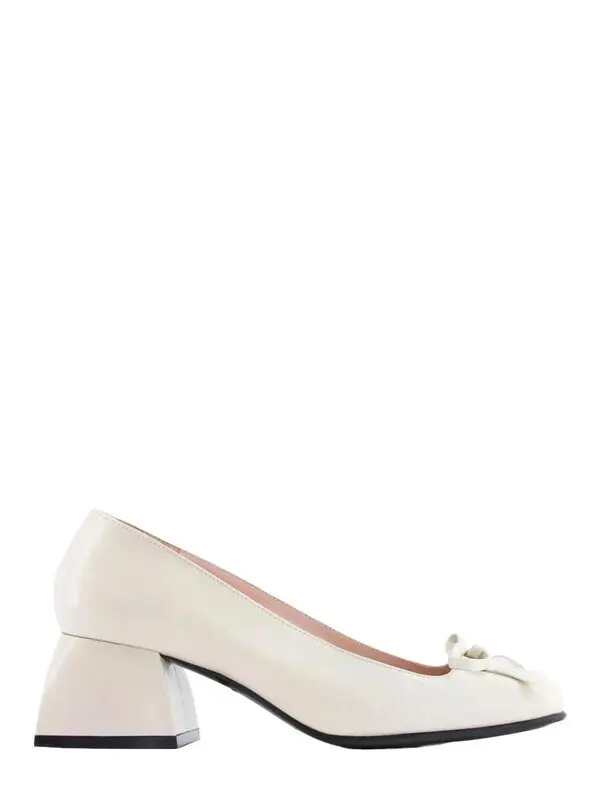 NODALETO Node Bow Bulla Pumps - White