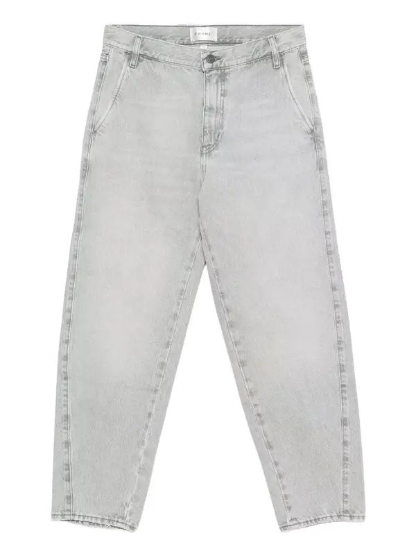 FRAME Organic-cotton Jeans - Grey