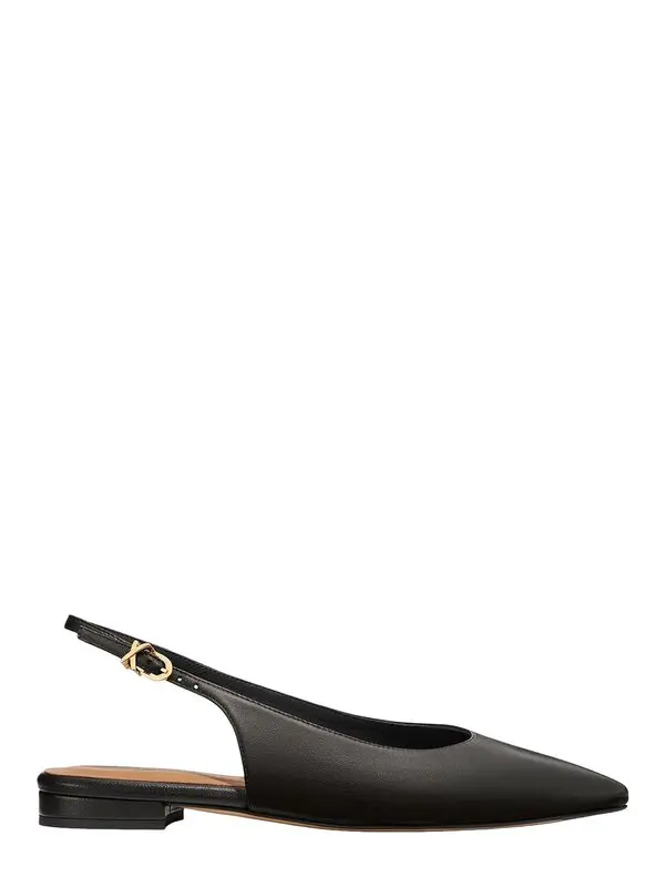 MARGAUX LONNBERG The Elise Slingbacks - Black Nappa