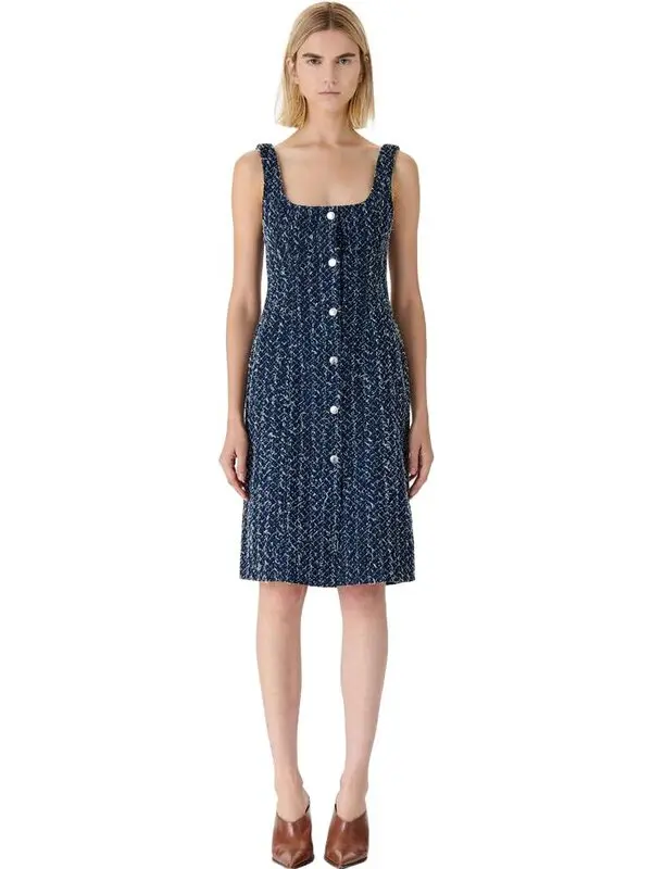 IRO PARIS Vanina Denim Dress - Denim Curl