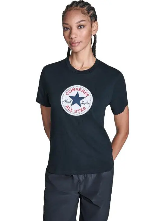 CONVERSE Chuck Taylor All Star Patch T-shirt - Converse Black