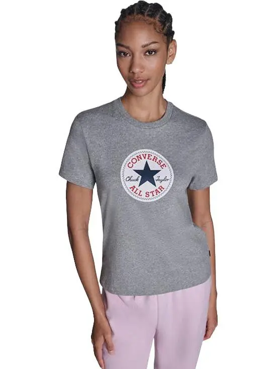CONVERSE Chuck Taylor All Star Patch T-shirt - Vintage Grey Heather