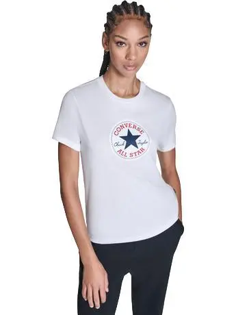 CONVERSE Chuck Taylor All Star Patch T-shirt - White 10a